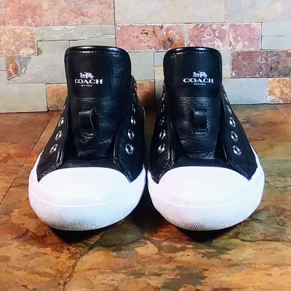 Coach Women's Empire Leather Low Tops A01908 Size : U… - Gem